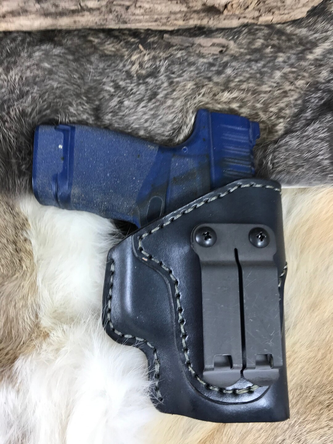 IWB Leather Holster With Monoblock Clip for Walther P22 - Etsy