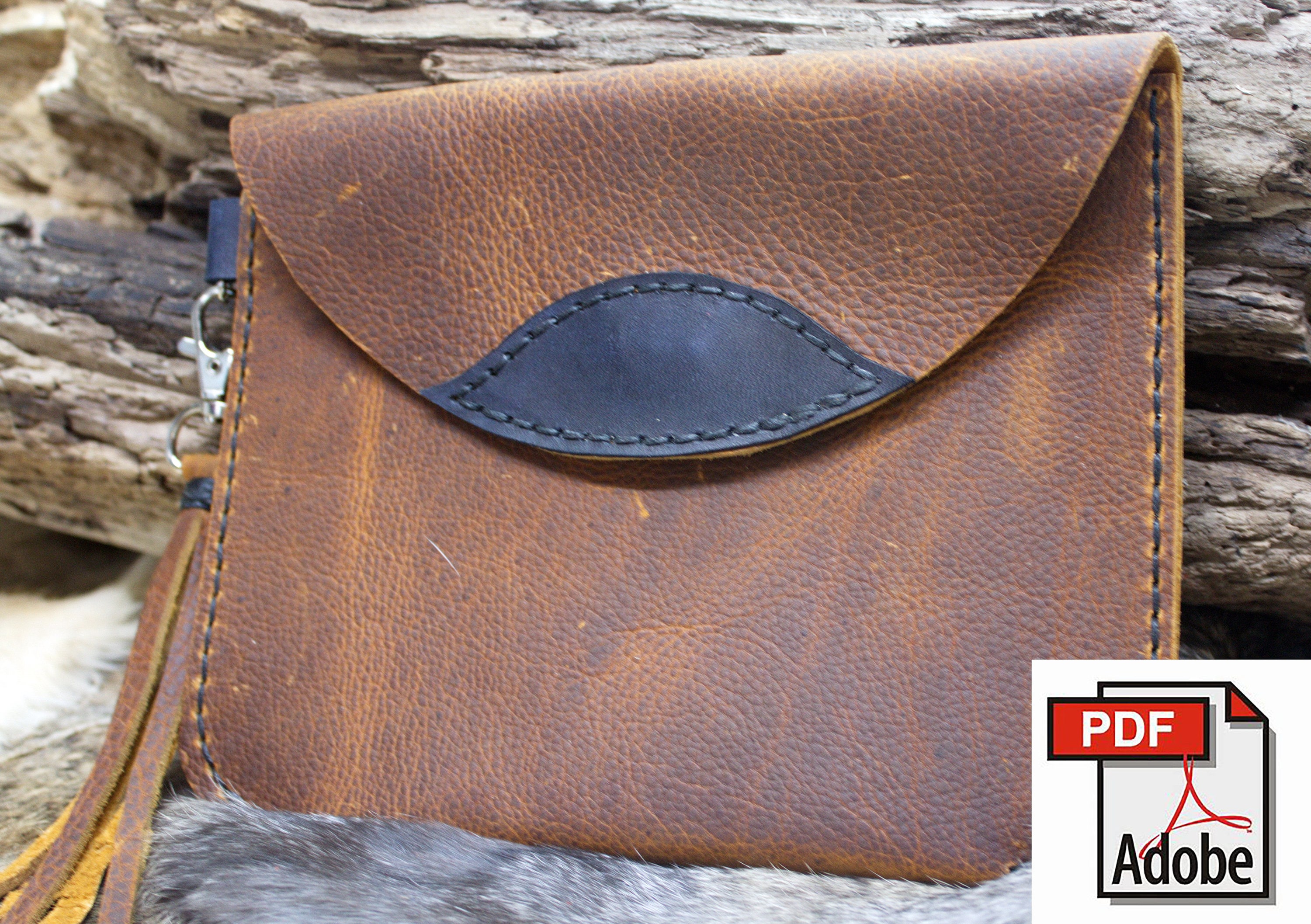 Small Leather Pouch, DIY Handbag PDF Pattern - Etsy