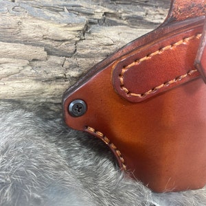Cross Draw Leather Holster for Sig Sauer P365 X-macro - Etsy