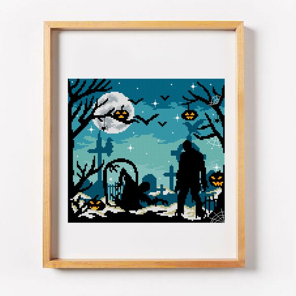 Zombie Cross Stitch - Etsy