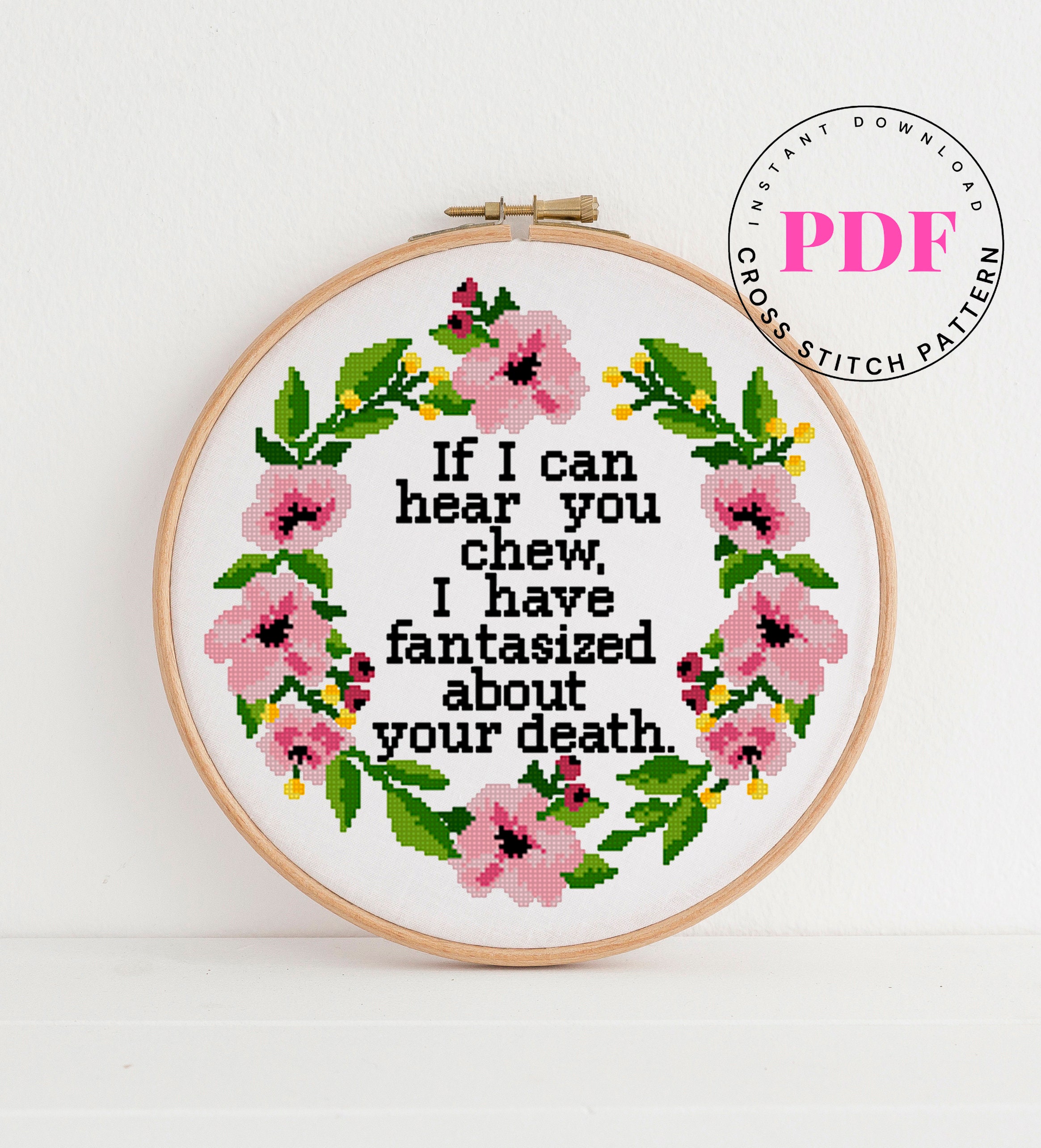 Counted Funny Cross Stitch Pattern Humour Funny Ironic Cross - Etsy