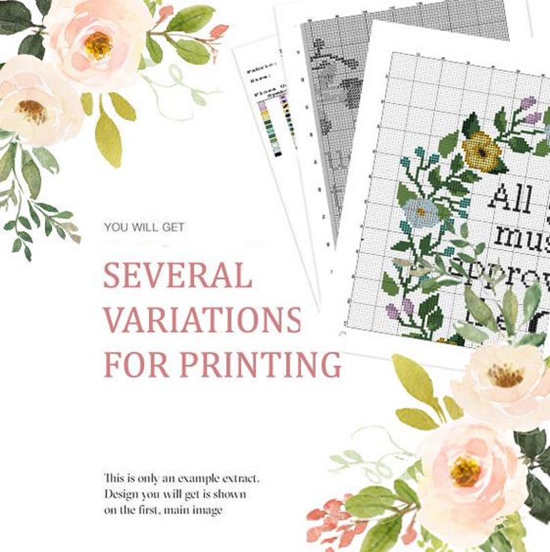 Colorado Cross Stitch Pattern PDF – State Flower Embroidery Design ...