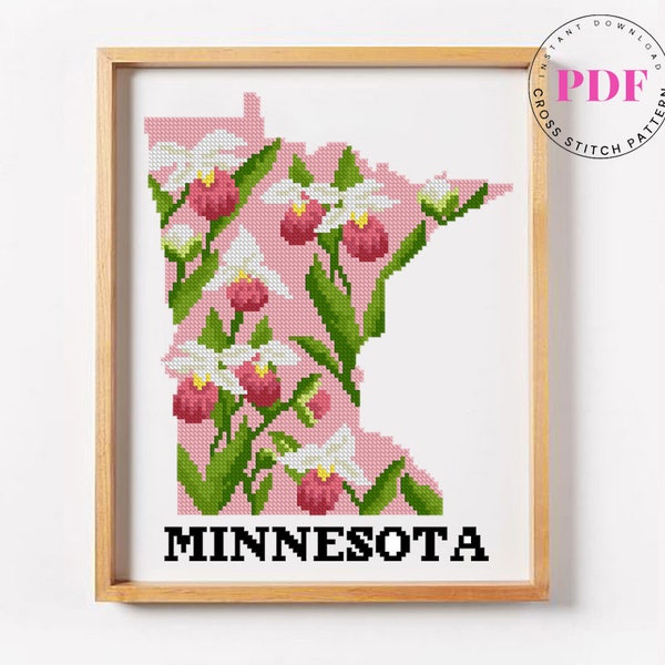 State Cross Stitch - Etsy