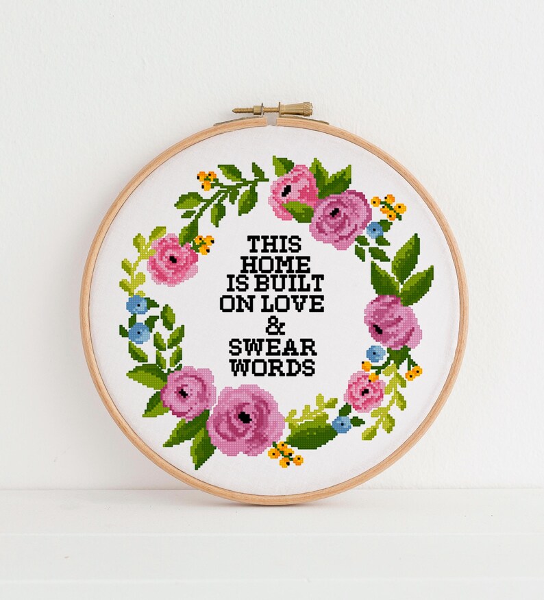 Funny Cross Stitch Pattern Digital Format - PDF - Etsy