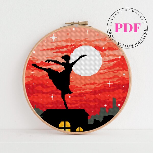 Dancer Cross Stitch - Etsy