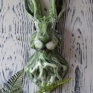 MADE TO ORDER -hare Head - Wall Sculpture - Vintage - Rabbit Head ...