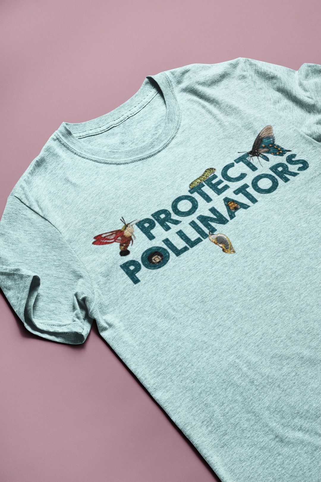 Protect Pollinators T-shirt - Save the Bees - Gardening Gift ...