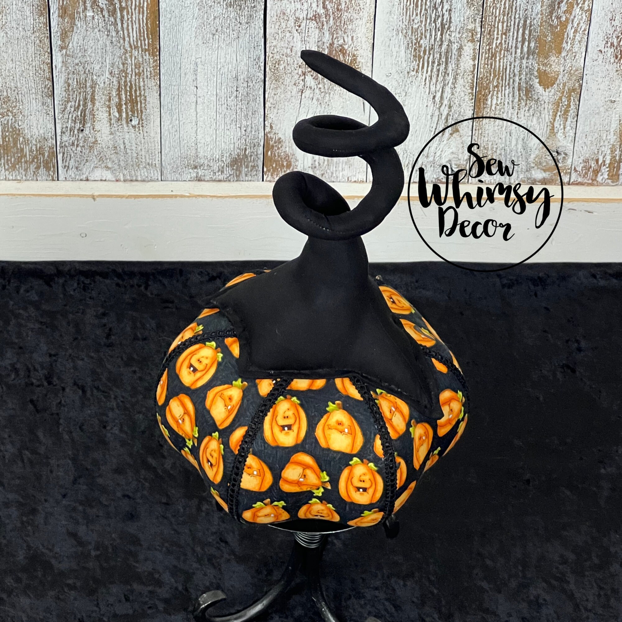 Pumpkin Wreath Attachment, Whimsical Pumpkin, Whimsy Pumpkin, Fall ...