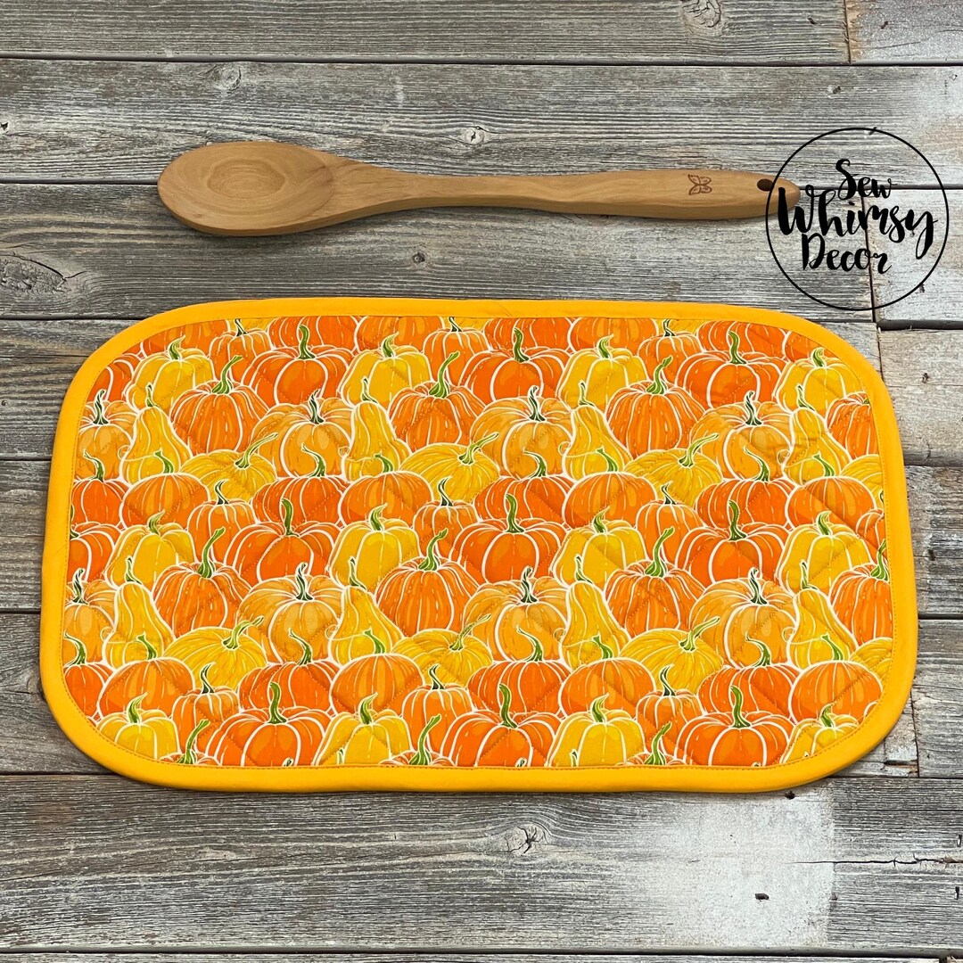 Casserole Hot Pad, Trivet, Large Hot Pad, Quilted Hot Pad, Oversize Hot ...