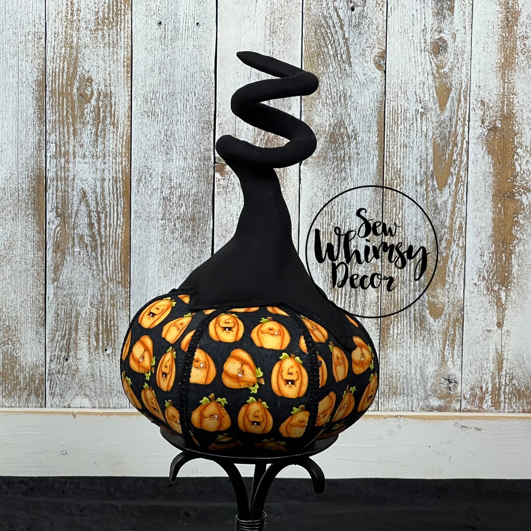 Pumpkin Wreath Attachment, Whimsical Pumpkin, Whimsy Pumpkin, Fall ...