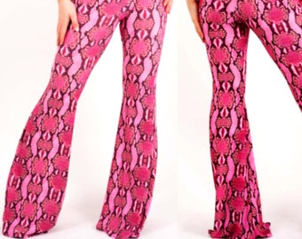 Snake Print Pants | Etsy