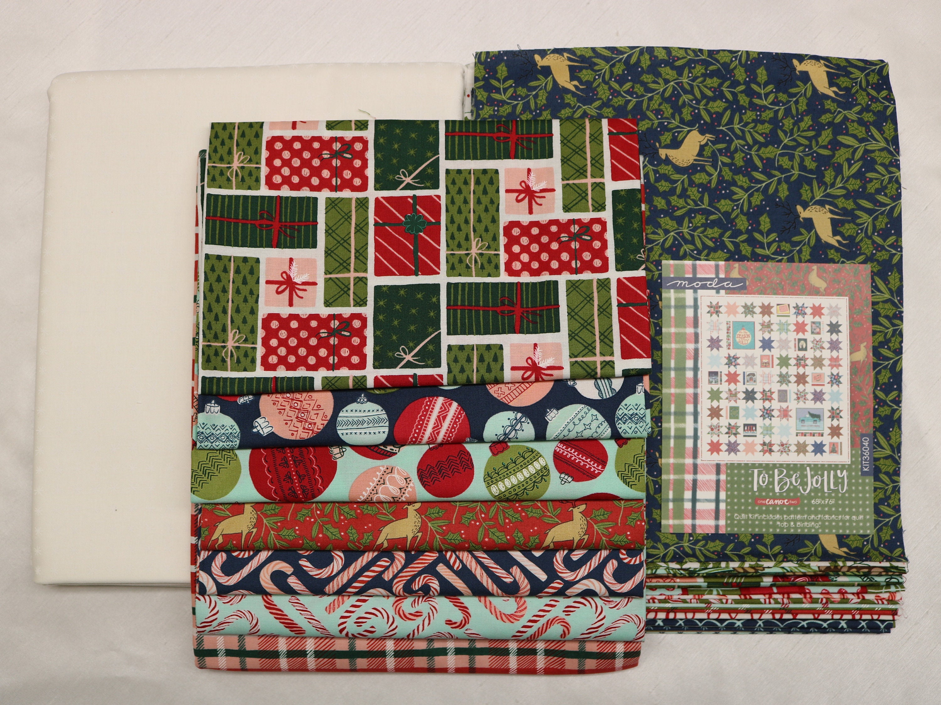 To Be Jolly Kit Made by One Canoe Two for Moda 68 X - Etsy