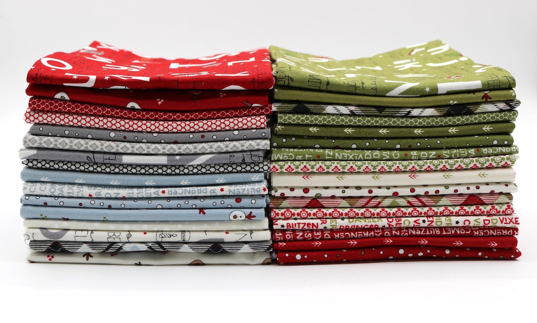 On Dasher by Sweetwater for Moda Fabrics, Fat Quarter Bundle, 100% ...