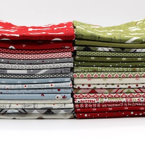 On Dasher by Sweetwater for Moda Fabrics, Fat Quarter Bundle, 100% ...