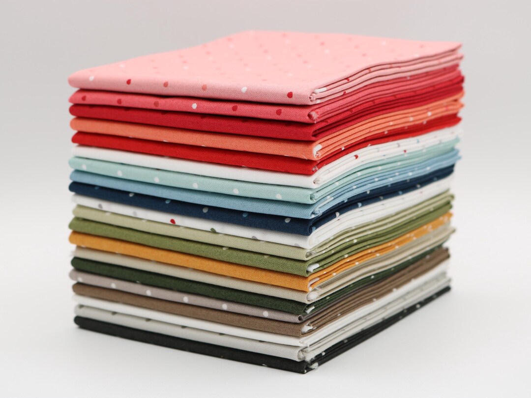 Magic Dot Fat Quarter Bundle by Lella Boutique for Moda, 100% Cotton, Store Cut and Bundled, New ...