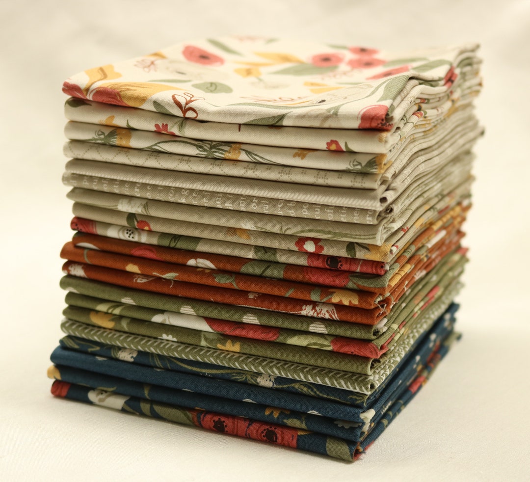 Flower Pot Fat Quarter Bundle by Lella Boutique for Moda, 100% Cotton ...