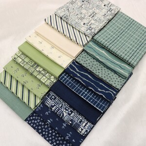 Bon Voyage Fat Quarter Bundle by Janet Clare for Moda Fabrics, 100% ...