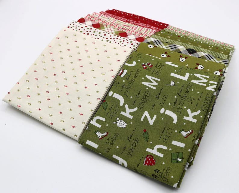 On Dasher by Sweetwater for Moda Fabrics, Fat Quarter Bundle, 100% ...
