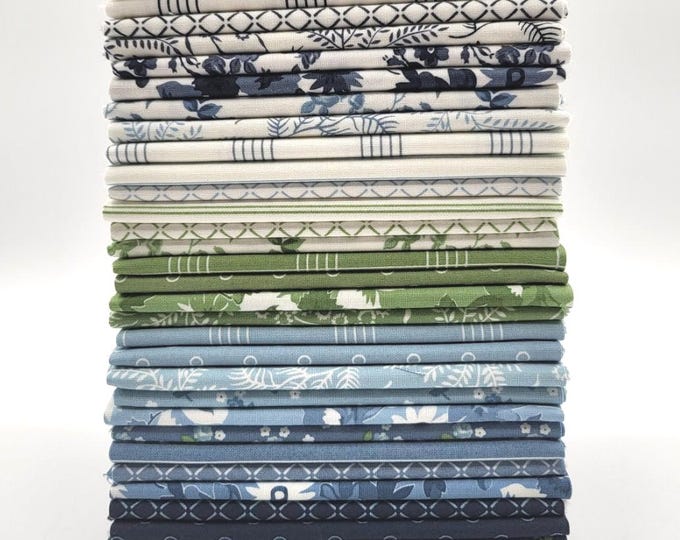 Nantucket Summer by Camille Roskelley for Moda Fabrics, Fat Quarter ...