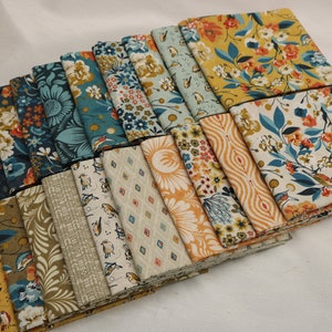 Nutmeg Fat Quarter Bundle by Basicgrey for Moda 100% Cotton - Etsy