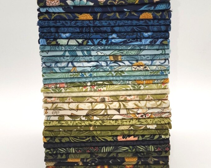 Cascade by 3 Sisters for Moda Fabrics, Fat Quarter Bundle, 100% Cotton ...