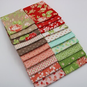 Jelly and Jam Fat Quarter Bundle by Fig Tree for Moda, 100% Cotton ...
