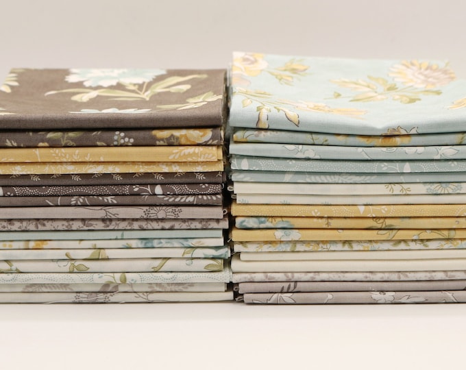 Cascade by 3 Sisters for Moda Fabrics, Fat Quarter Bundle, 100% Cotton ...