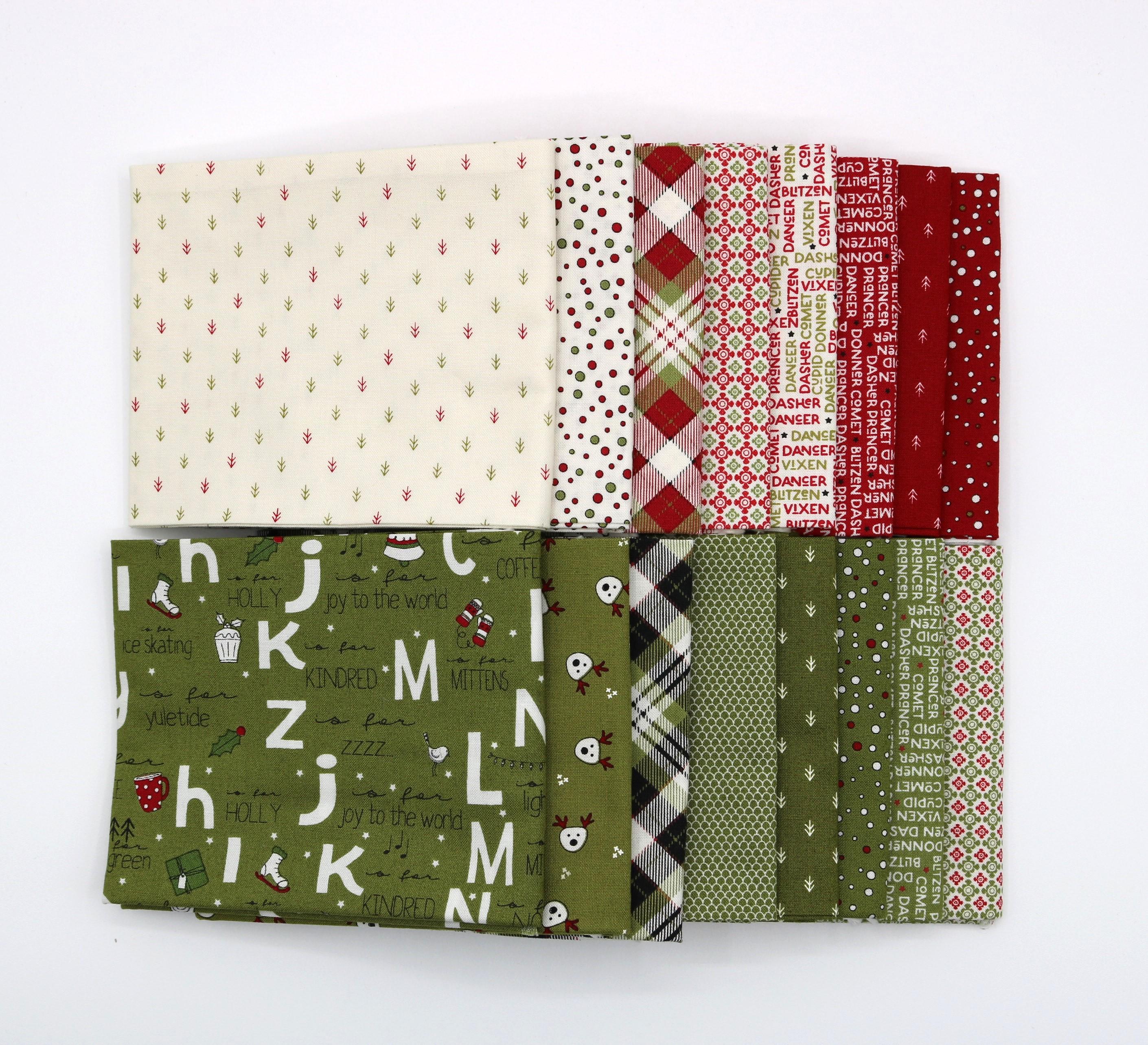 On Dasher by Sweetwater for Moda Fabrics, Fat Quarter Bundle, 100% ...