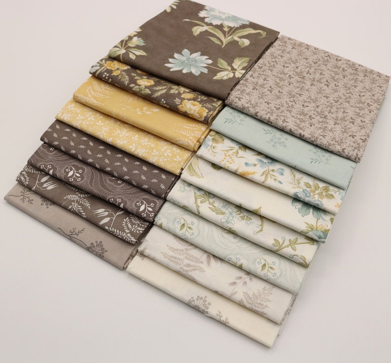 Honeybloom by 3 Sisters for Moda Fabrics, Fat Quarter Bundle, 100% ...