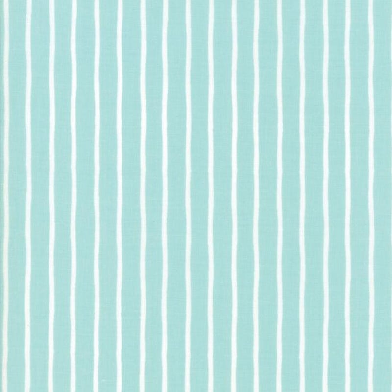 Aqua Striped Fabric - Etsy