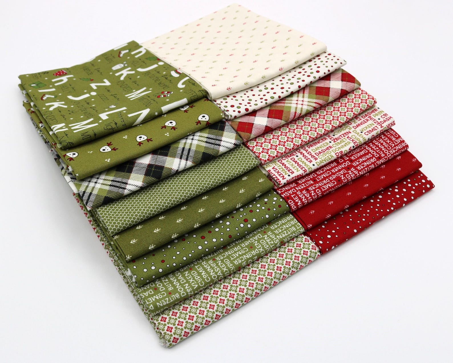 On Dasher by Sweetwater for Moda Fabrics, Fat Quarter Bundle, 100% ...