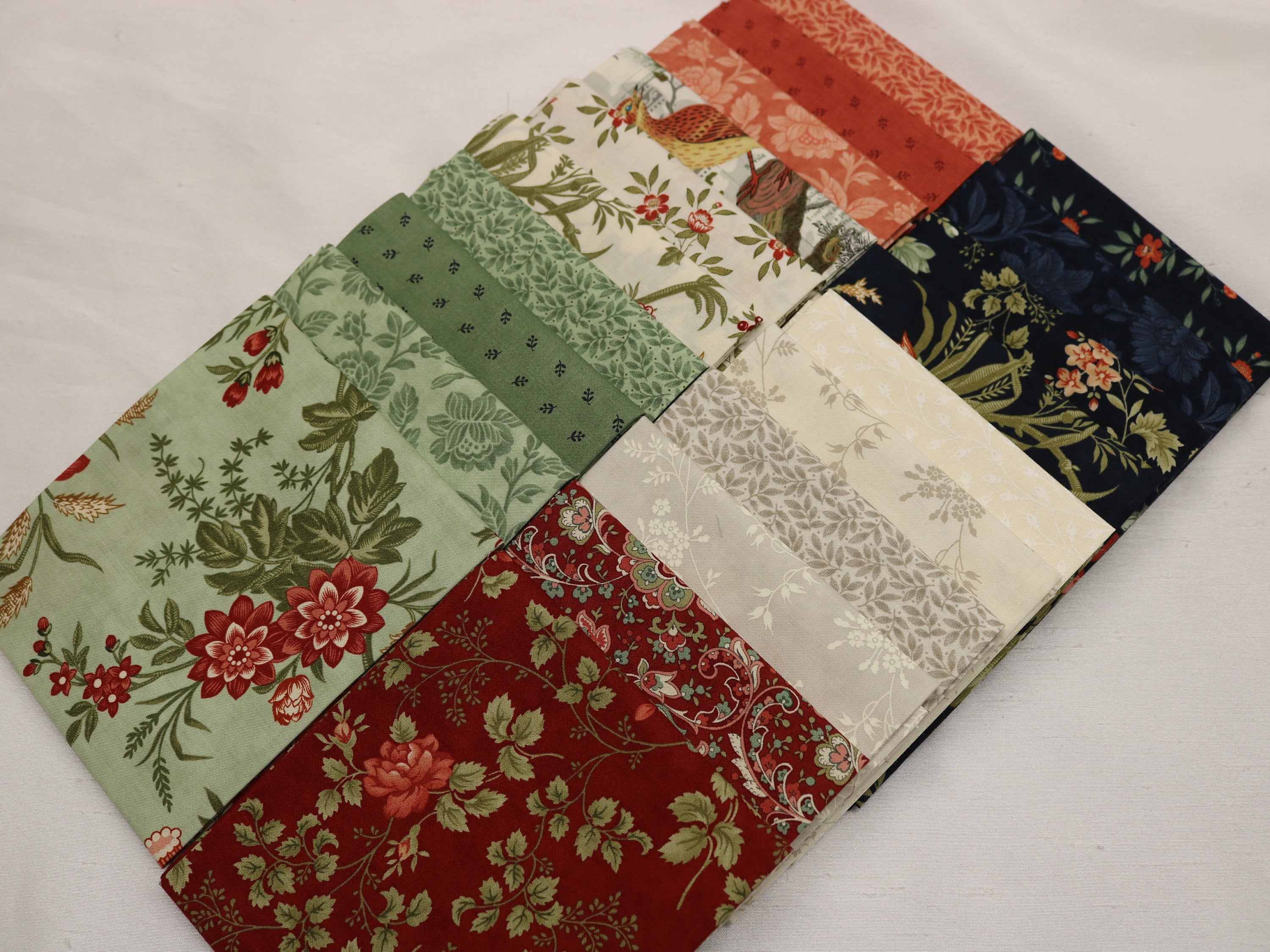 Rendezvous Fat Quarter Bundle by 3 Sisters for Moda Fabrics, 100% ...
