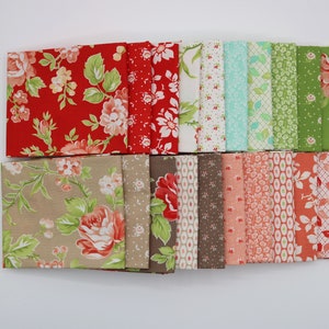 Jelly and Jam Fat Quarter Bundle by Fig Tree for Moda, 100% Cotton ...