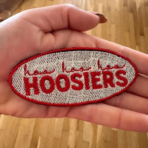 IU Hoosiers Iron-on Patch: Crimson and Cream, 4 Inch - Etsy