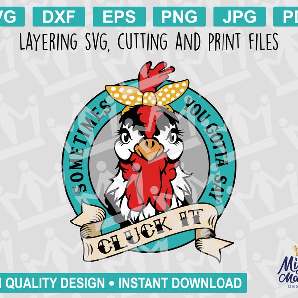 Chicken Cartoon Svg - Etsy