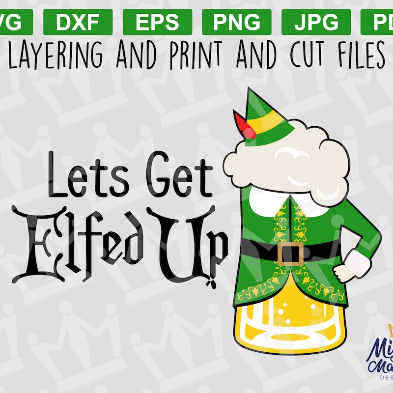 Let's Get Elfed up Svg - Etsy