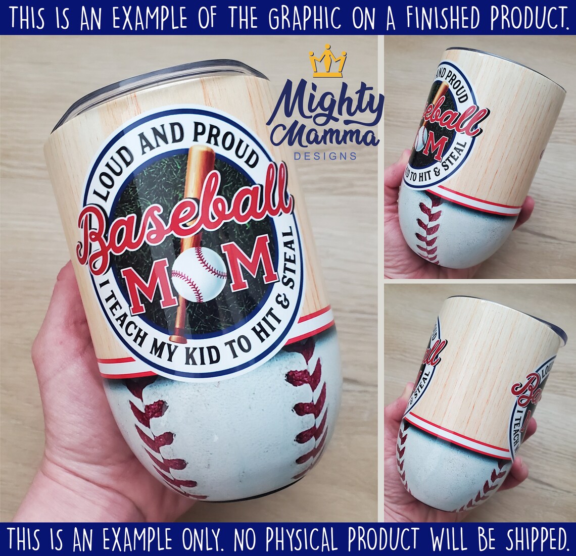 Baseball Mom - Loud and Proud I Teach My Kid to Hit & Steal PNG Files ...