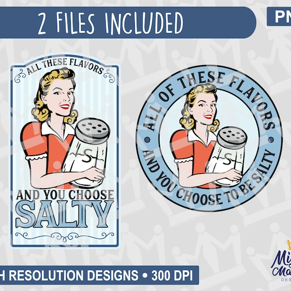 All These Flavors Salty Svg - Etsy