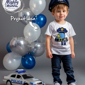 POLICE Officer # 4 SVG - Number Four Police Forth BIRTHDAY (files for ...