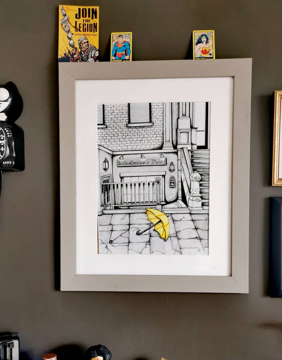 How I Met Your Mother Original Artwork A4 Print HIMYM - Etsy