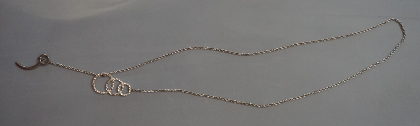 Skydiver 3-ring & Closing Pin Necklace - Etsy