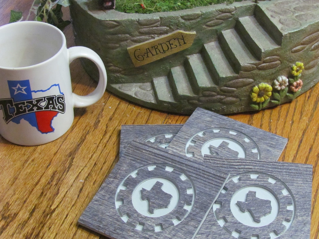 US State Coasters - Etsy