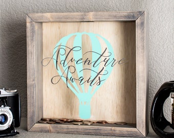 Adventure Awaits Shadow Box - Etsy