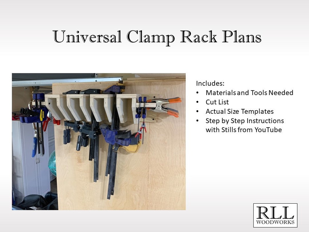 Build Plans: Universal Clamp Rack - Etsy