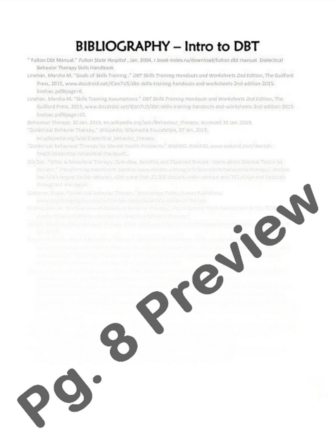 DBT LESSON 0-1 / Introduction to Dialectical Behavior Therapy ...