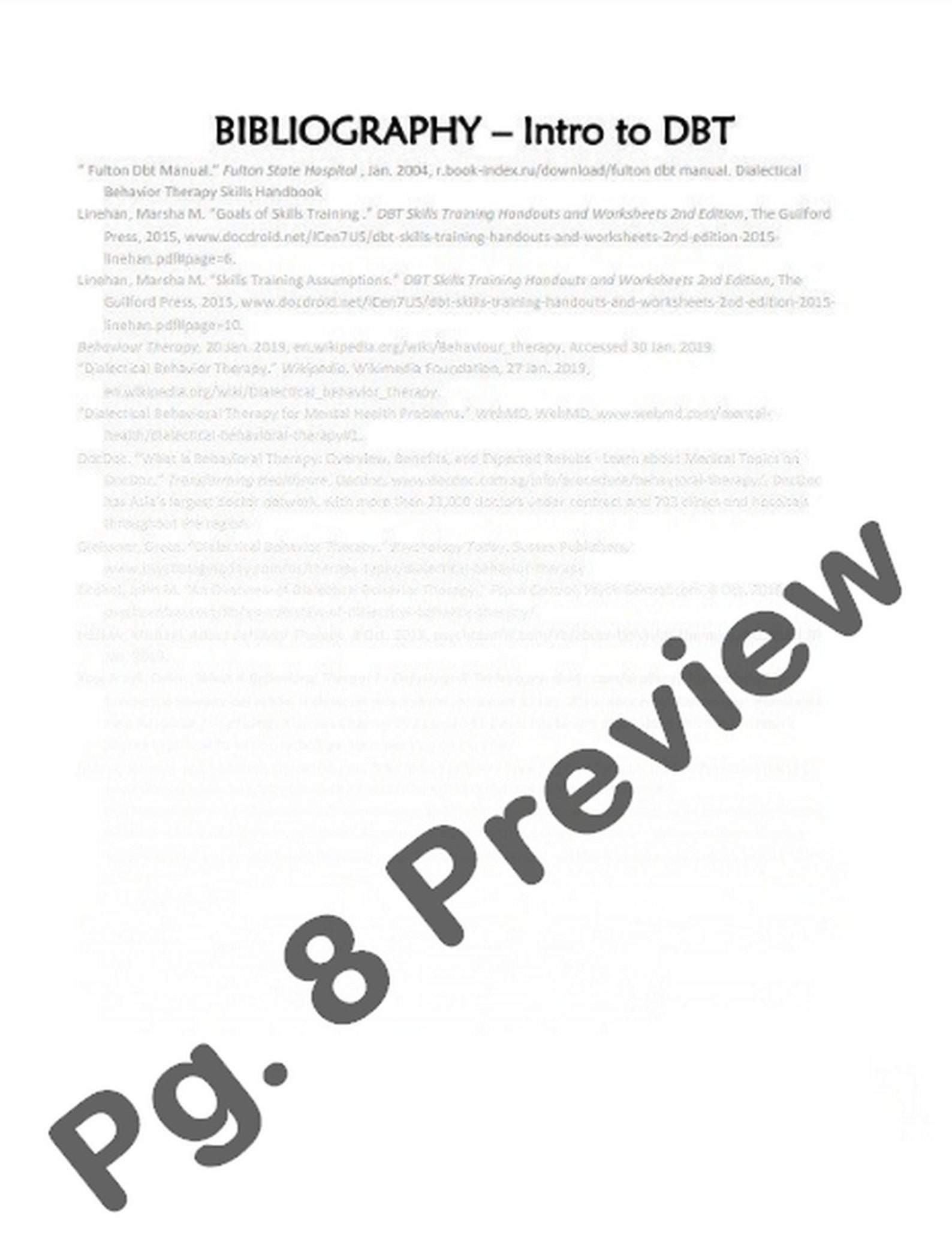 DBT LESSON 0-1 / Introduction to Dialectical Behavior Therapy ...