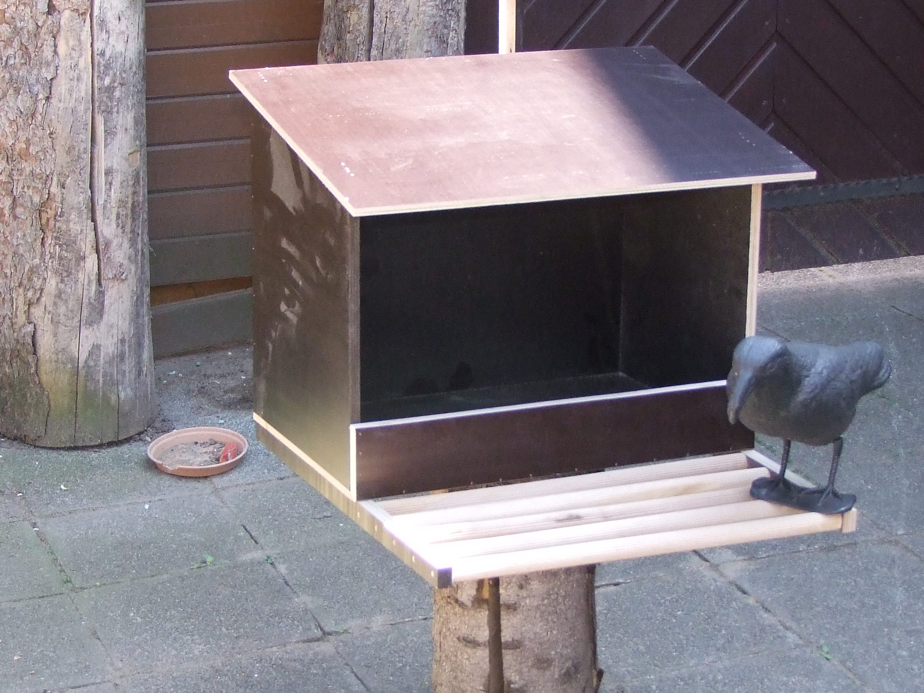 Kestrel Nest Box Birds of Prey Nest Box Falcons Kestrels Nesting Box ...