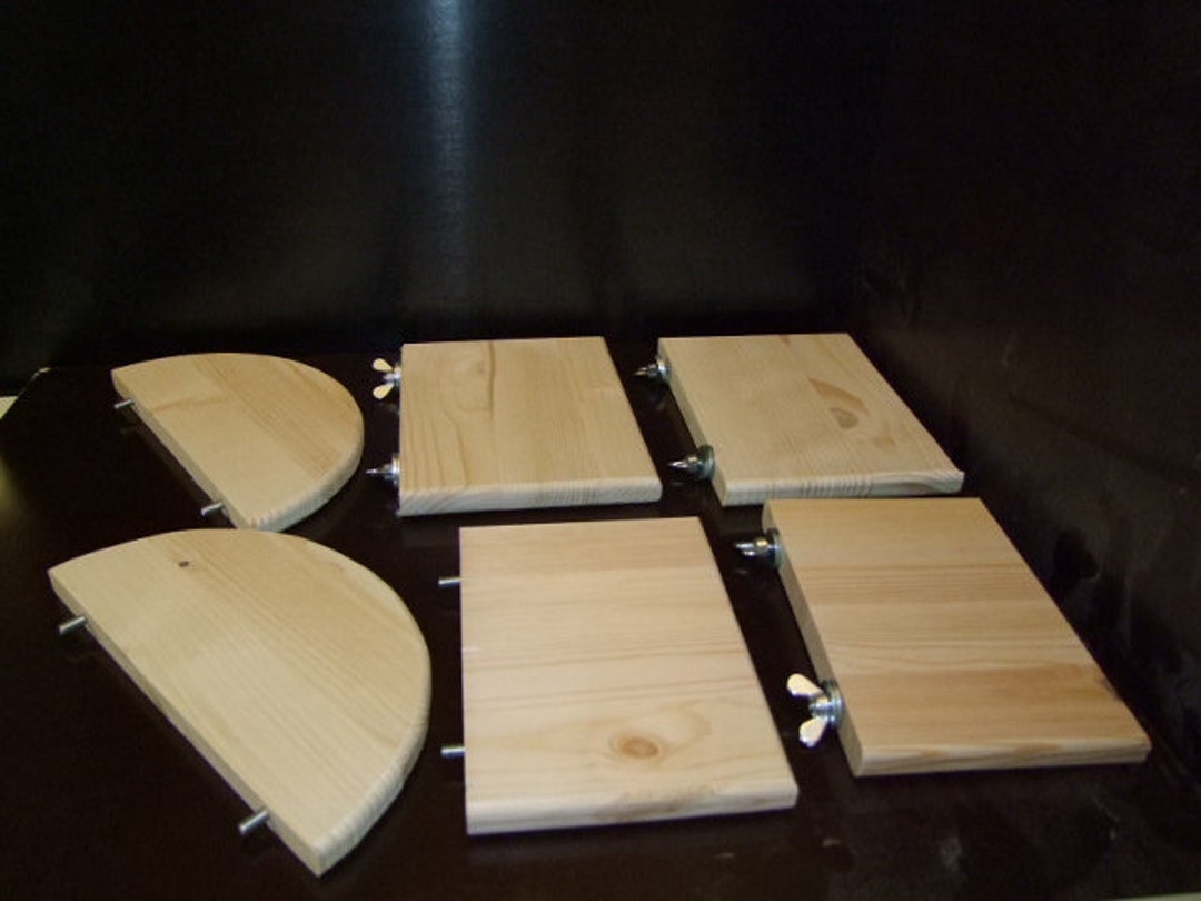 Set of 6 Seat Boards, Hamster Seat Boards, Mouse Seat Boards Made of ...