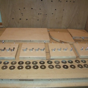 Set of 7 Seat Boards, Hamster Seat Boards, Mouse Boards Made of ...