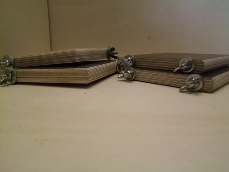 4 Set of Seat Boards, Hamster Seat Boards, Mouse Seat Boards Made of ...